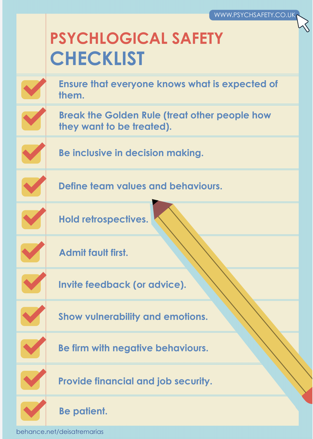 Psychological Safety Poster Pack - Psych Safety