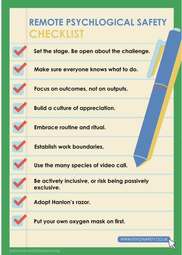 Psychological Safety Poster Pack - Psych Safety