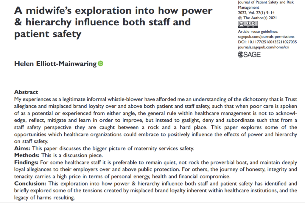 Paper Collection on Power, Safety, Authority Gradients, and more ...