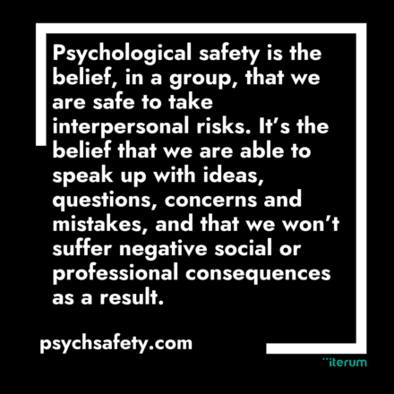 What is Psychological Safety? - Psych Safety